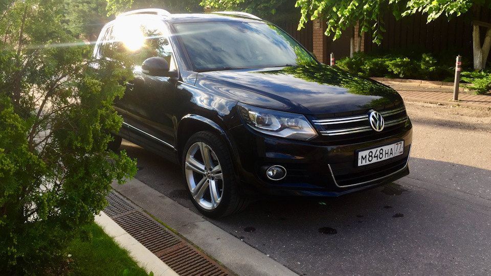 APR — Сделал свое дело) — Volkswagen Tiguan (1G), 2 л, 2013 года ...