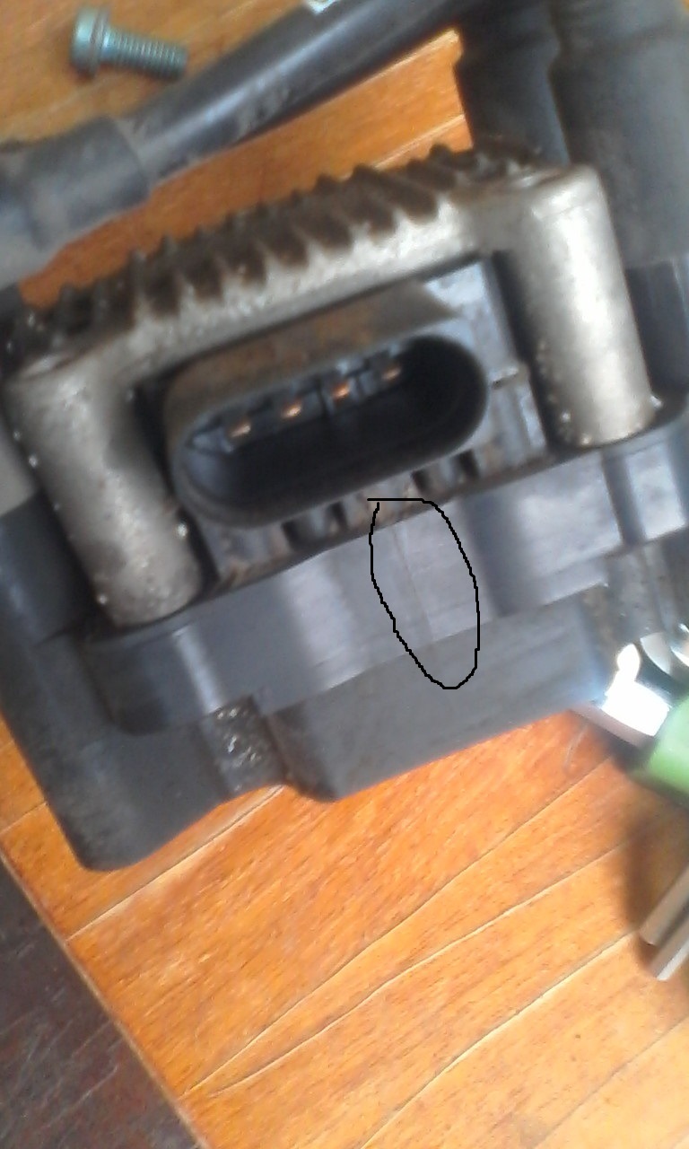 Замена катушки зажигания и проводов мотор 2.0 AEG — Volkswagen Jetta IV ...