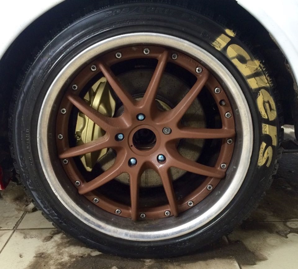 Зима в шоколаде) work meister s2 — Toyota Altezza, 2,5 л, 2002 года ...