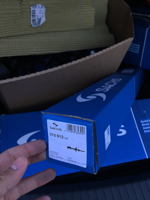 315913 Амортизатор для AUDI, SEAT, SKODA, VW SACHS | Запчасти на DRIVE2