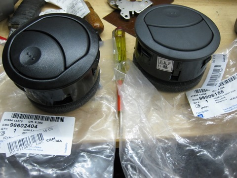 96602404 Сопло воздуховода вентиляции салона GM | Запчасти на DRIVE2