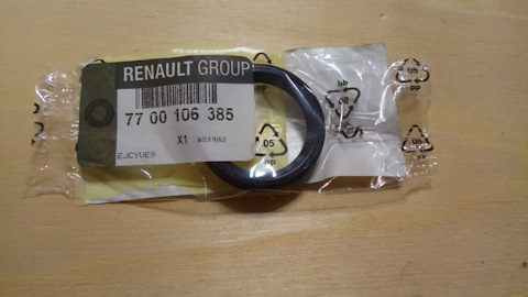 7700106385 Уплотнитель элмагн клапана (рез кольцо) RENAULT | Запчасти ...