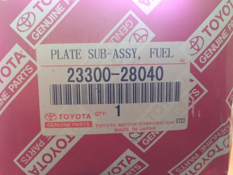 2330028040 Фильтр топливный TOYOTA LEXUS | Запчасти на DRIVE2