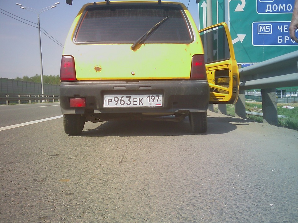 Балка на пополам! — Lada 11113 Ока, 1 л, 2007 года | поломка | DRIVE2