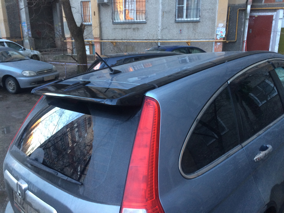 Кепка! — Honda CR-V (RE), 2 л, 2008 года | аксессуары | DRIVE2