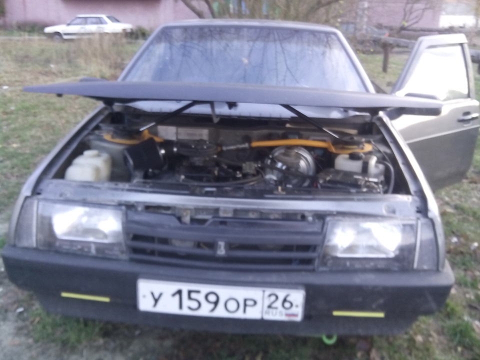 Амортизаторы на капот — Lada 21099, 1,5 л, 1994 года | тюнинг | DRIVE2