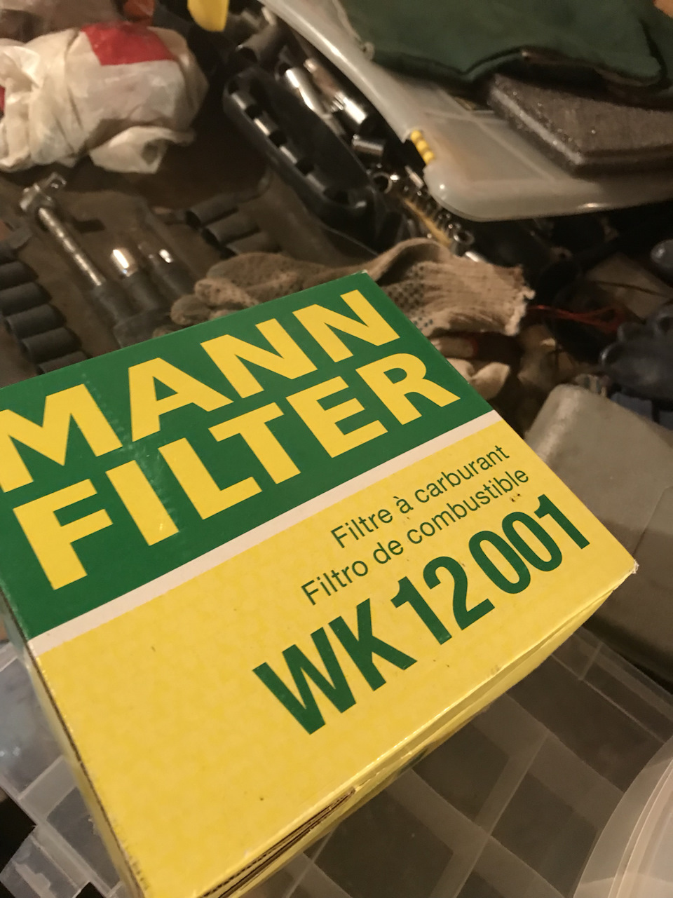 Топливный фильтр — Land Rover Range Rover Evoque (1G), 2,2 л, 2013 года ...