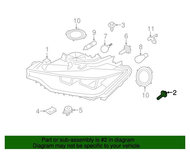 07147288888 Винт со сферической головкой BMW | Запчасти на DRIVE2