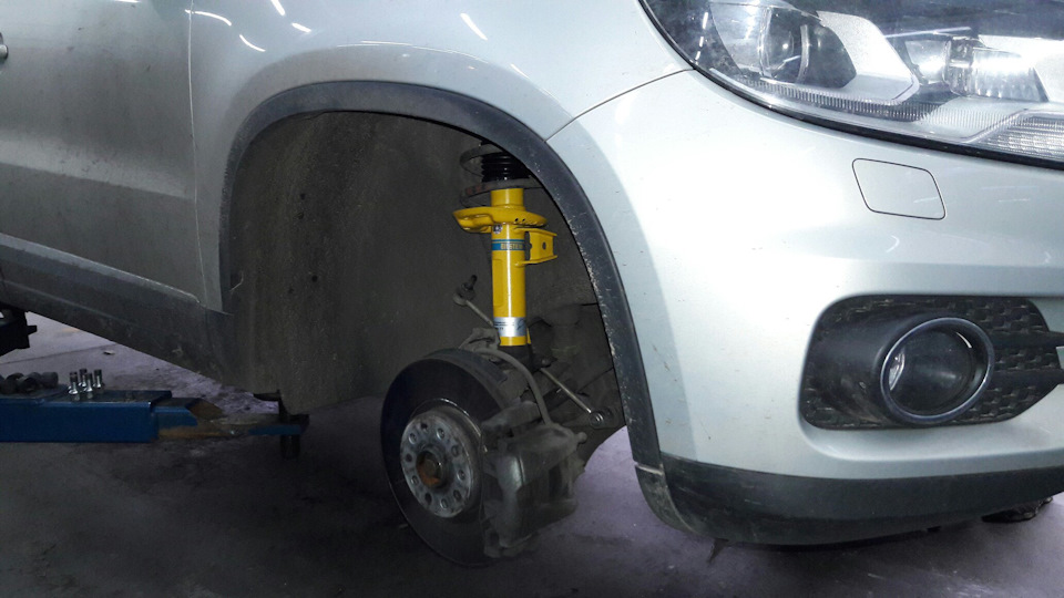 Амортизаторы Bilstein B6 для VW Tiguan — LowStyleKiev на DRIVE2