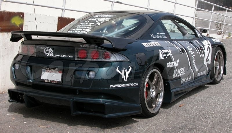 CARBON FIBER SPOILER — Mitsubishi Eclipse (2G), 2 л, 2011 года | тюнинг ...