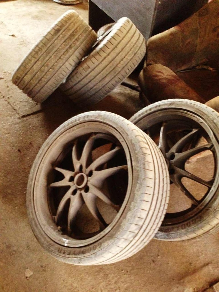 Краска дисков. — Audi A5 (1G), 1,8 л, 2011 года | колёсные диски | DRIVE2
