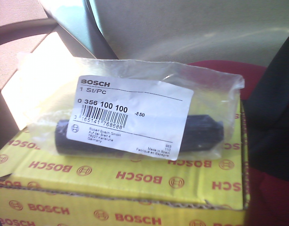 0356100100 СВЕЧНОЙ НАКОНЕЧНИК ЭКРАН. BOSCH | Запчасти на DRIVE2