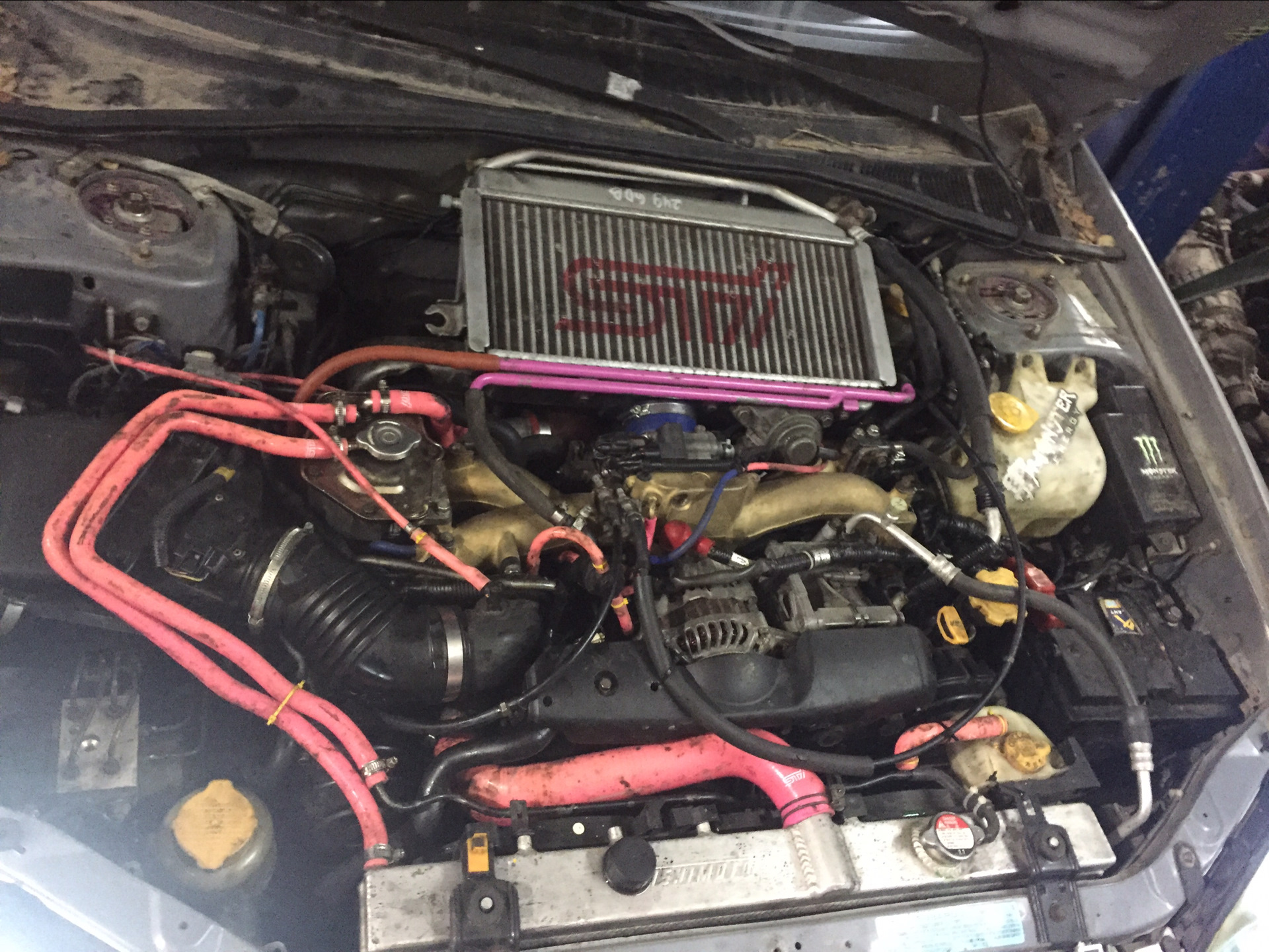 А вот т все готово ) — Subaru Impreza WRX STI (GD), 2 л, 2003 года ...