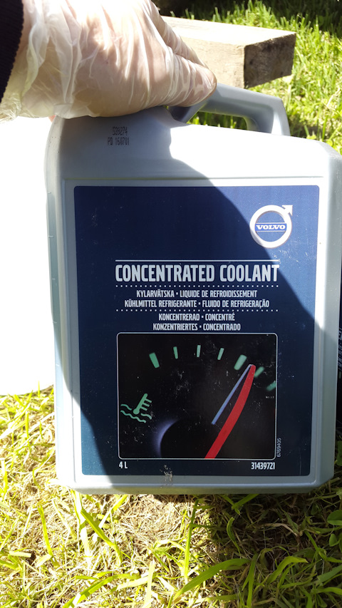 31439721 АНТИФРИЗ 4Л (КОНЦ) / ANTI-FREEZE Volvo | Запчасти на DRIVE2