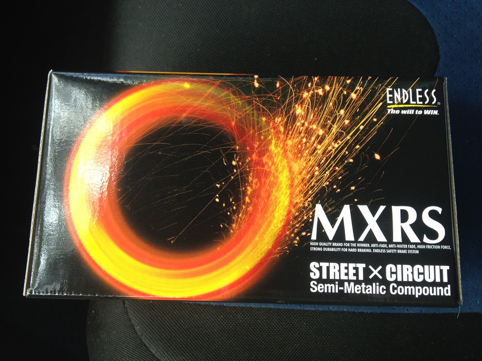 Поставил новые колодки Endless mxrs — Subaru Impreza WRX STI (GD), 2 л, 2004 года | расходники ...