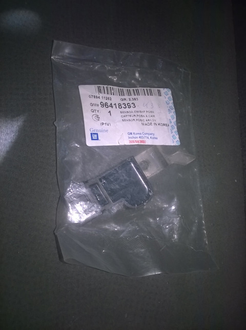 96418393 Датчик, положение распределительного вала GM | Запчасти на DRIVE2