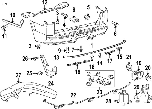 5215935912 Cover, rear bumper TOYOTA LEXUS | Запчасти на DRIVE2