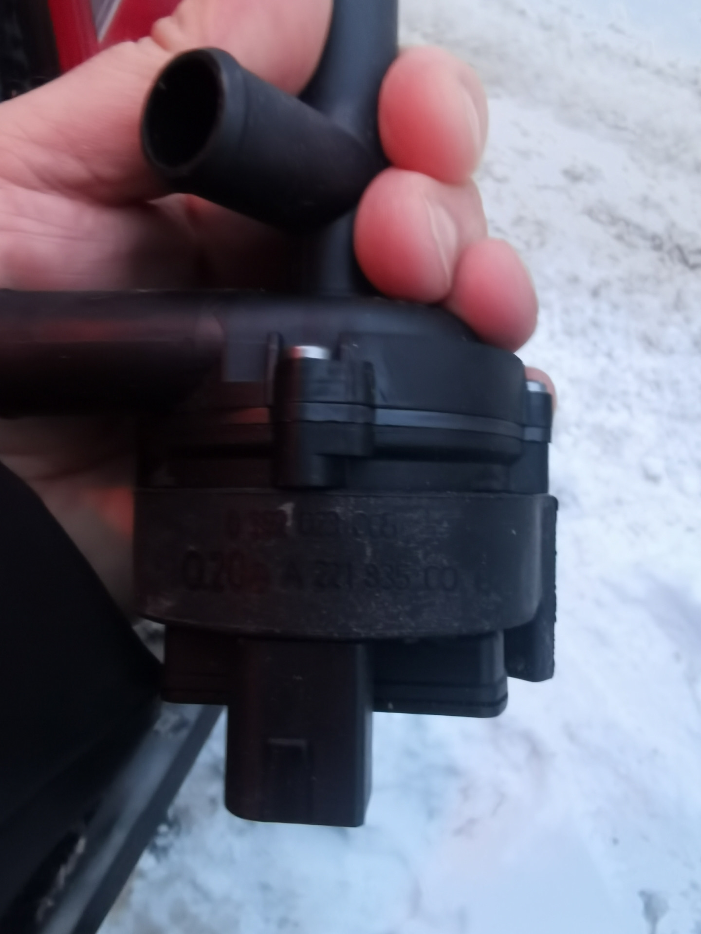 Замена термостата и дополнительного насоса отопителя — Mercedes-Benz S ...