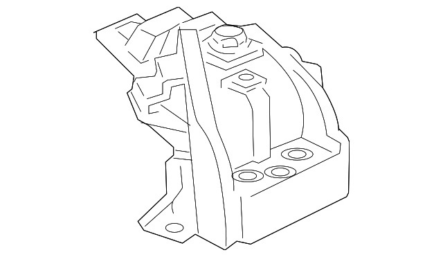 MR961111 Опора двигателя правая гидр-я OEM Mitsubishi | Запчасти на DRIVE2