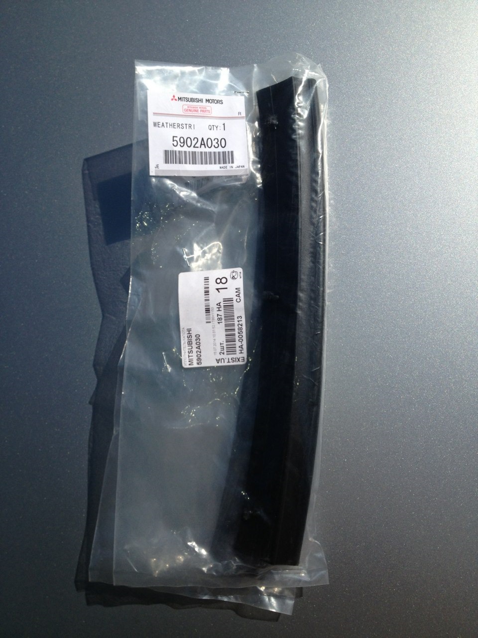 Уплотнители капота — Mitsubishi Lancer X, 2,4 л, 2011 года | тюнинг ...