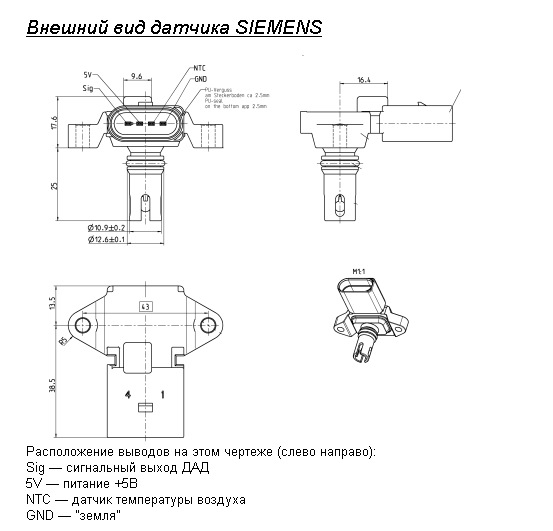 Map Sensor Siemens — DRIVE2