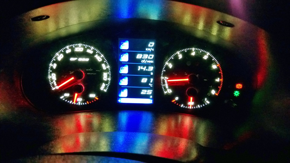 Осень — Lada Калина Хэтчбек (1G), 1,4 л, 2012 года | фотография | DRIVE2