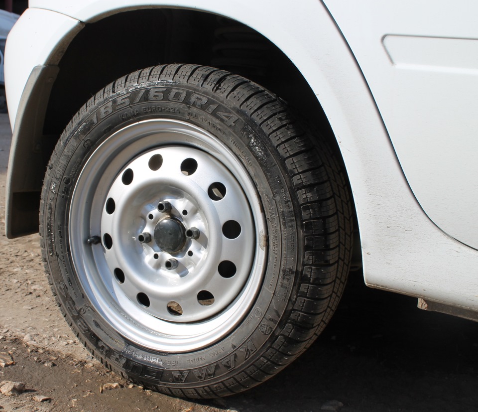 Переобулась на лето — Lada Калина Хэтчбек (1G), 1,6 л, 2012 года | шины ...