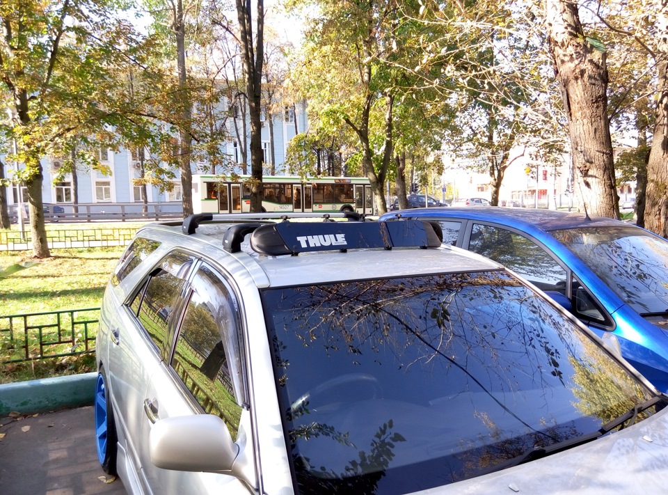 Thule Fairing 871XT — Toyota Mark II Blit, 2,5 л., 2002 года | стайлинг | DRIVE2