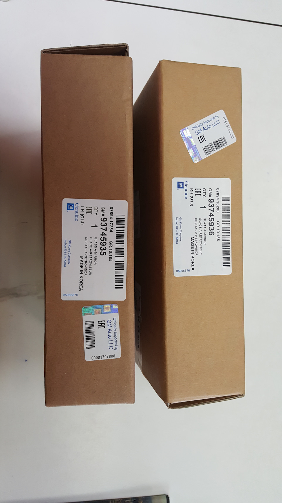 93745935 стекло зеркала заднего обзора GM | Запчасти на DRIVE2