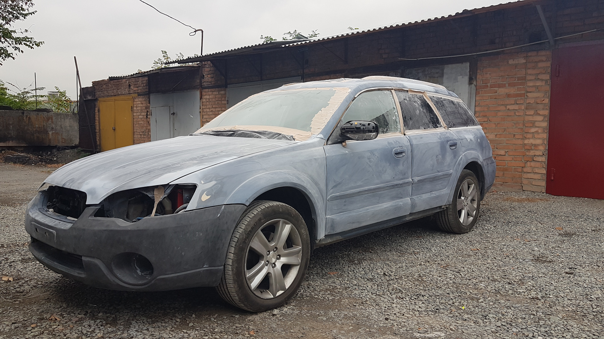 Subaru Outback RAPTOR Edition. Часть 4. — Subaru Outback (BP), 3 л, 2004 года | кузовной ремонт ...