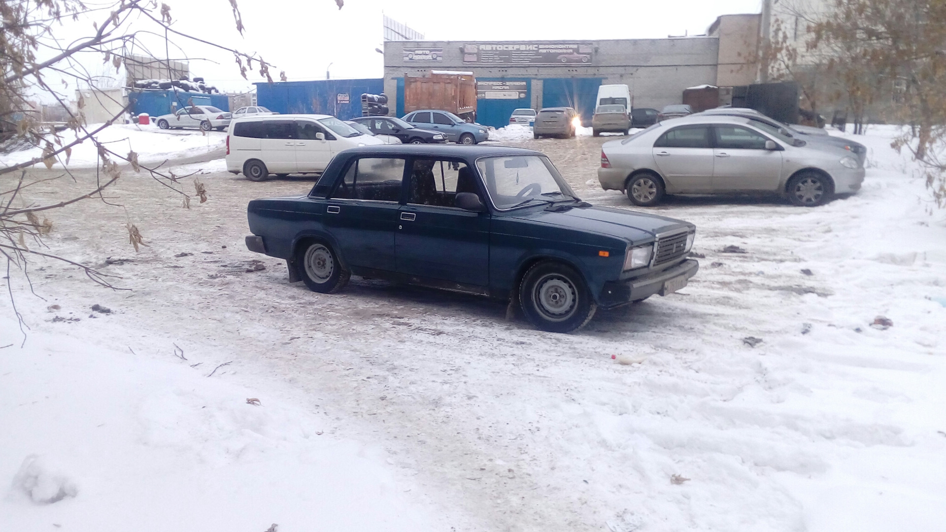 Стали ниже. — Lada 21074, 1,6 л, 2003 года | фотография | DRIVE2