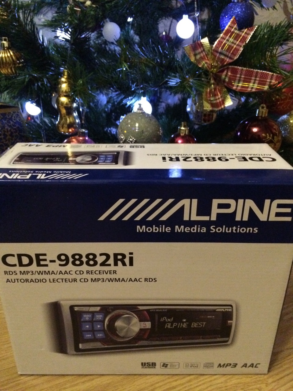 Alpine CDE-9882ri — Mitsubishi Lancer IX, 1,6 л, 2006 года | автозвук | DRIVE2