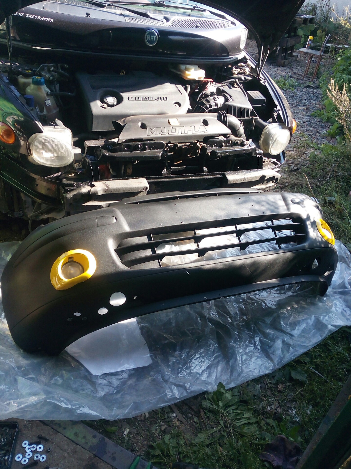 Начало Проекта Pandora — FIAT Multipla, 1,9 л, 2001 года | стайлинг ...