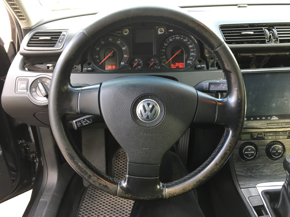 Помощь в подключении сенсорного руля — Volkswagen Passat B6 1 8 л