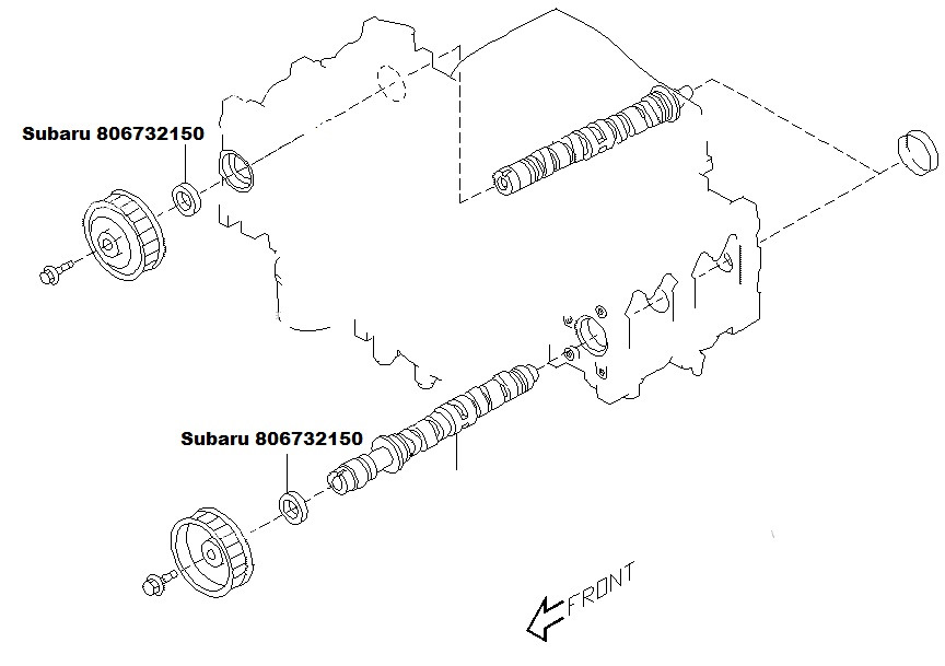 Замена мотора часть 2 — Subaru B4 (BL), 2 л, 2005 года | визит на ...
