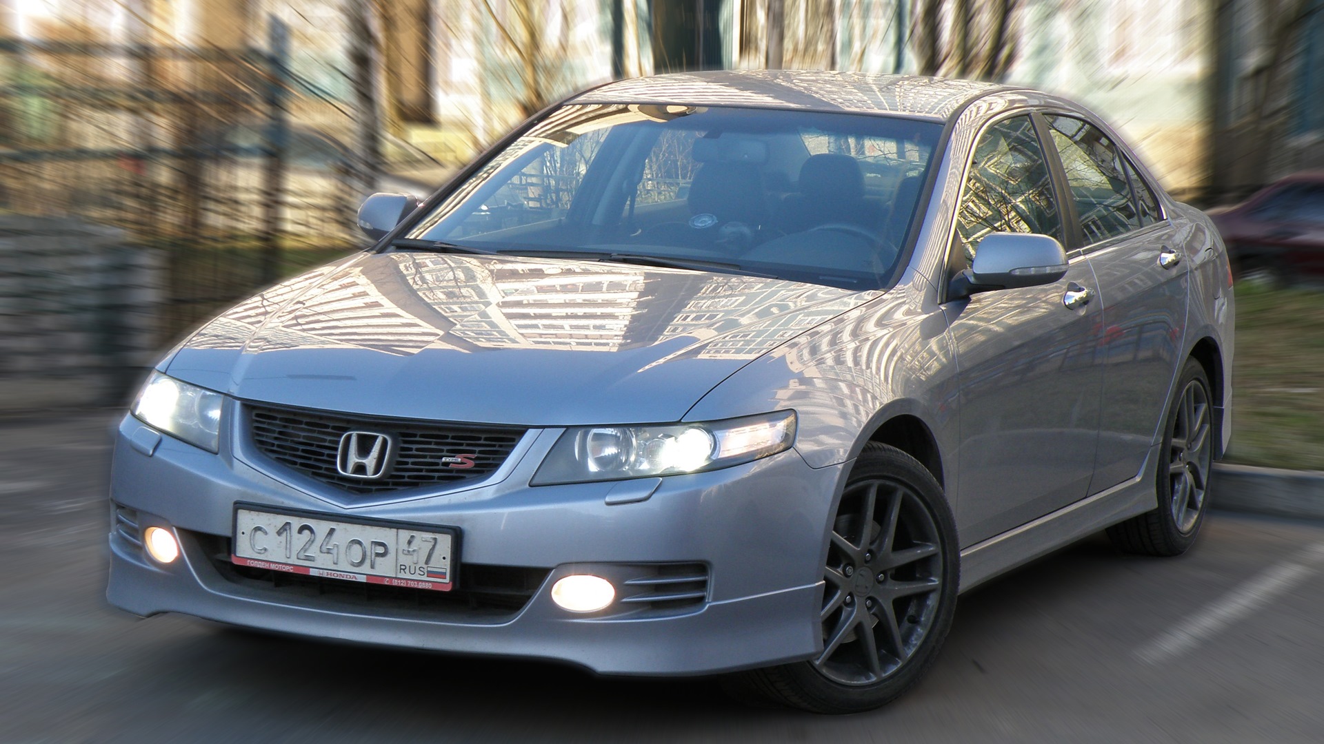 Honda Accord (7G) 2.4 бензиновый 2007 | Type-S /// Blue Steel на DRIVE2