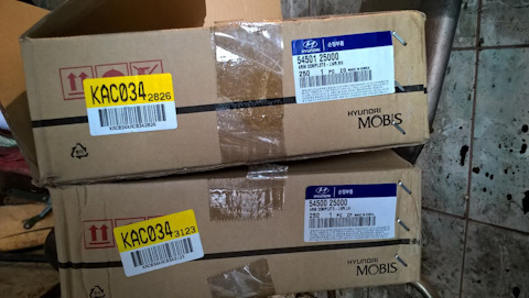 5450125000 Рычаг передней подвески правый KIA HYUNDAI | Запчасти на DRIVE2