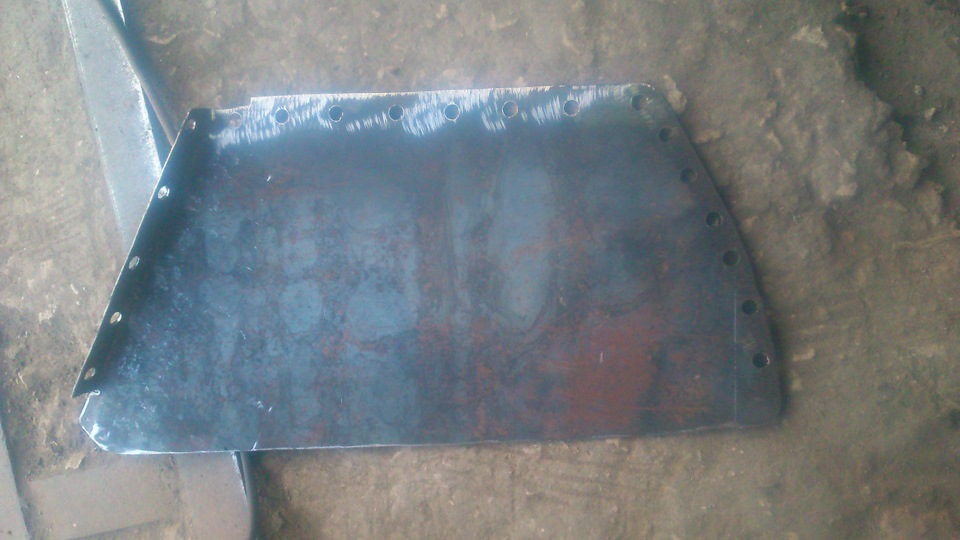 установка оригинального глушителя 21106 (опель) продолжение день второй ...