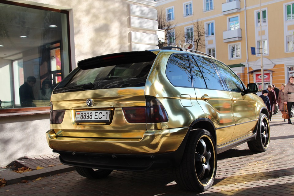 открытие магазина ZIKO с участием GOLD X5 — BMW X5 (E53), 3 л, 2002 ...
