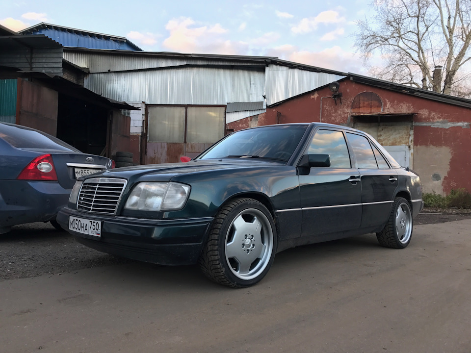Winter mode AMG Monoblock — on — Mercedes-Benz E-Class (W124), 2,8 л ...