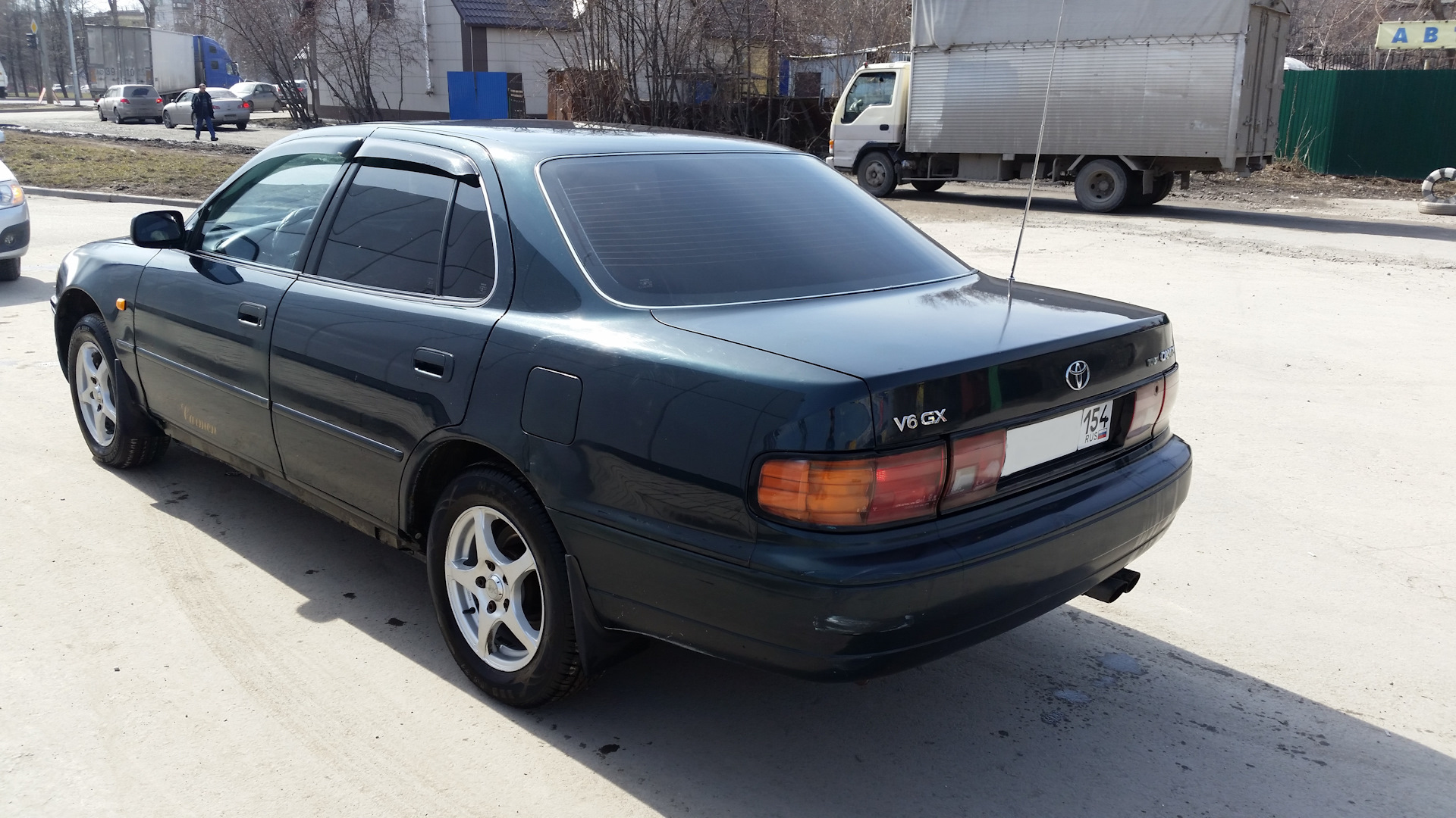 ТОНИРОВКА — Toyota Camry (XV10), 3 л, 1991 года | стайлинг | DRIVE2