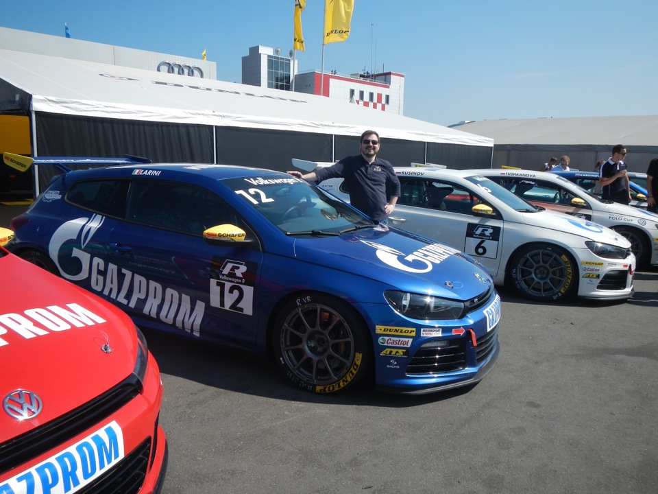 DTM 2014 Scirocco R CUP — Volkswagen Scirocco (3G), 2 л, 2013 года ...