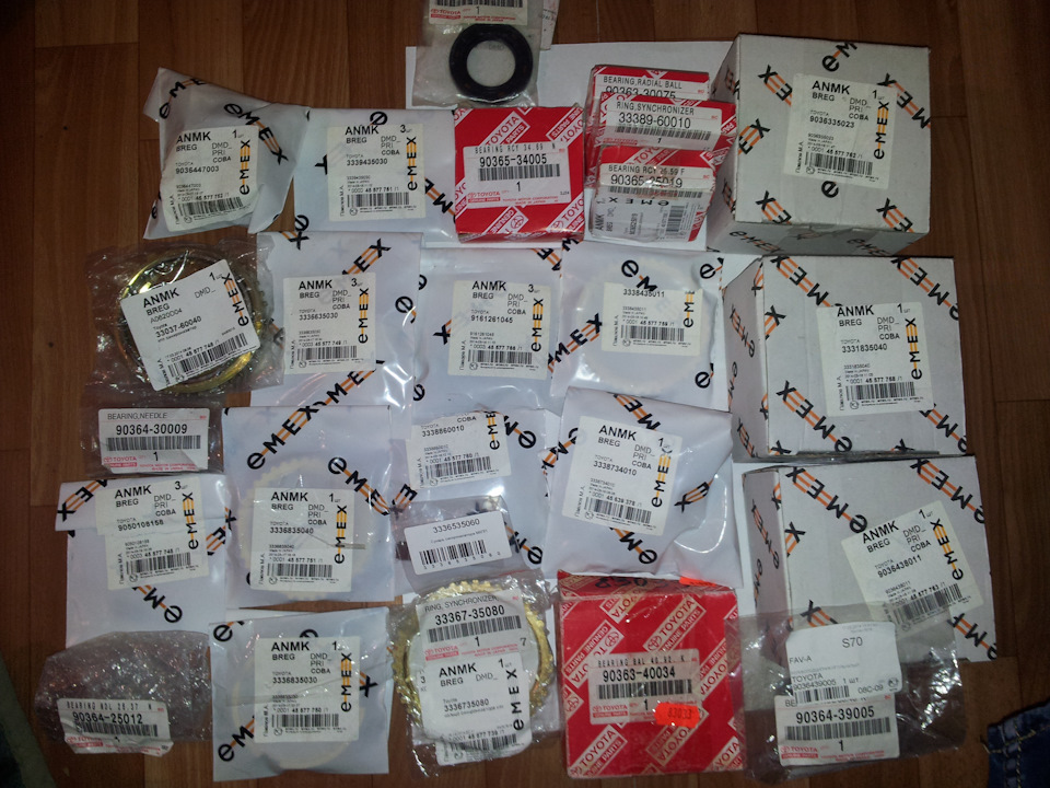 Подготовка к свапу. Часть 3.1 (КПП R-154 ребилд) — Lexus IS I, 3 л ...