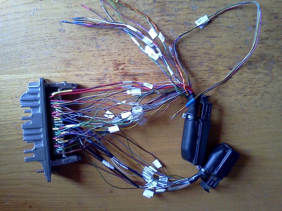 Распиновка эбу msa 15.5 - 34 фото