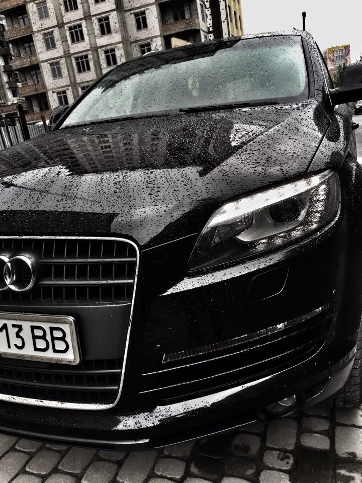 Немного утренних фото — Audi Q7 (1G), 3,6 л, 2007 года | фотография | DRIVE2