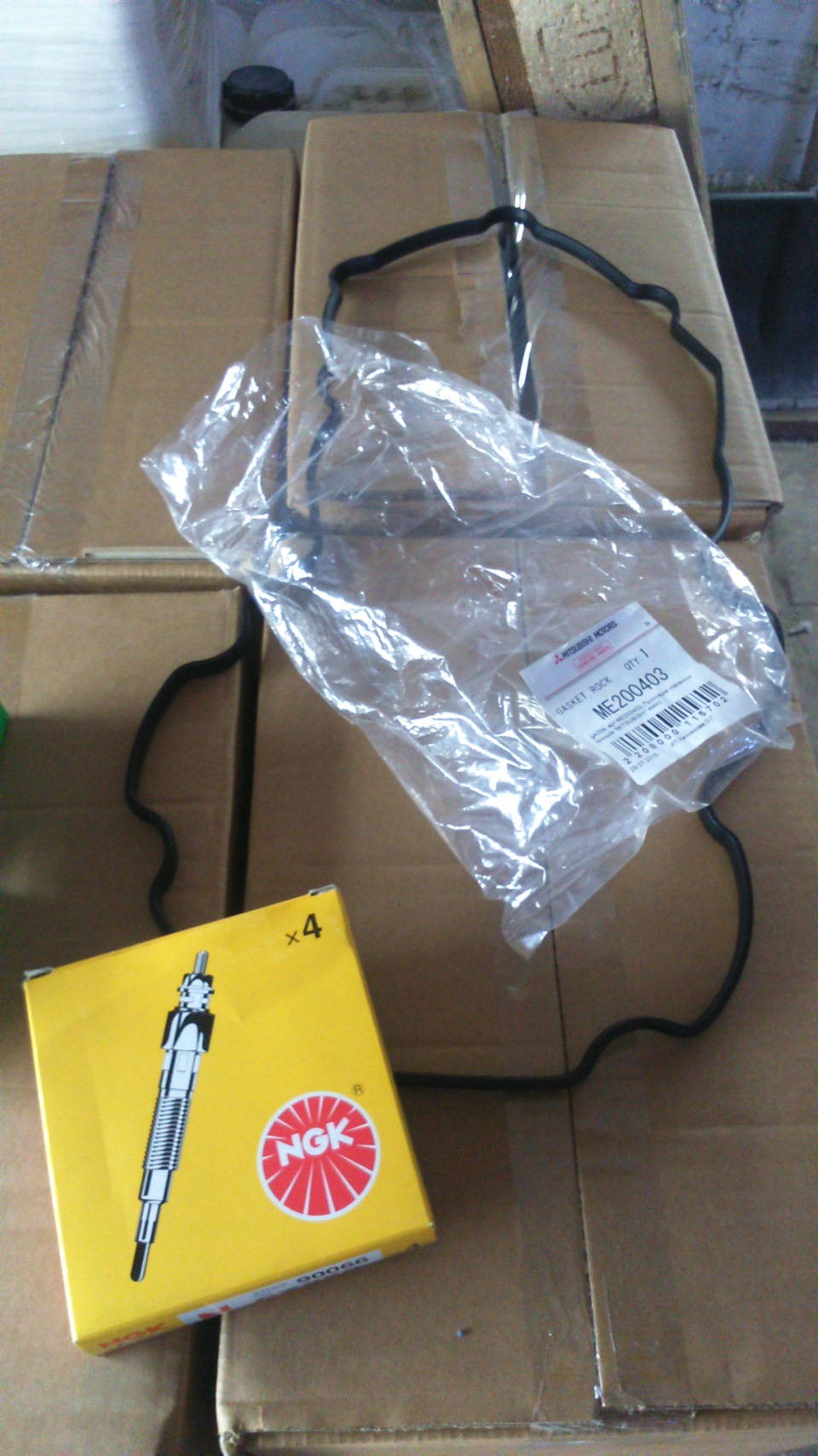 ME200403 Прокладка клап. крышки Mitsubishi | Запчасти на DRIVE2