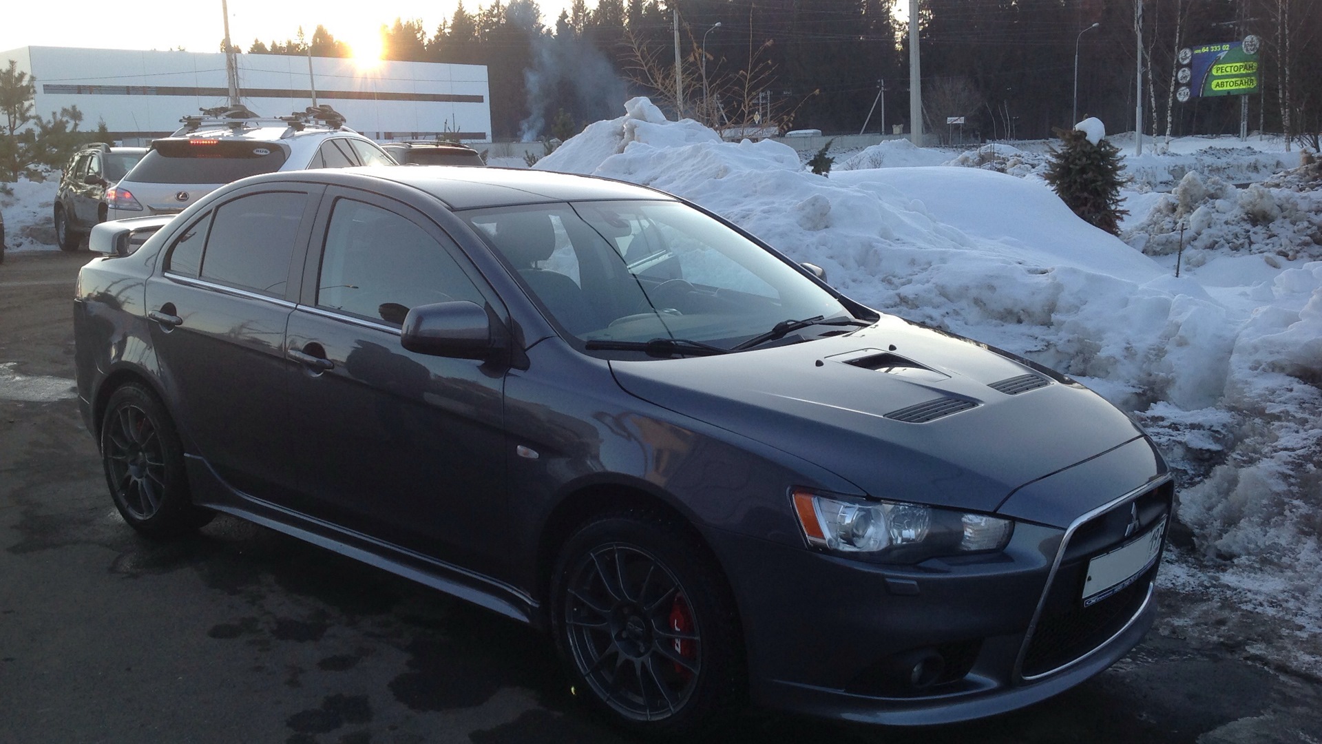 Mitsubishi Lancer Ralliart 2.0 бензиновый 2008 | на DRIVE2
