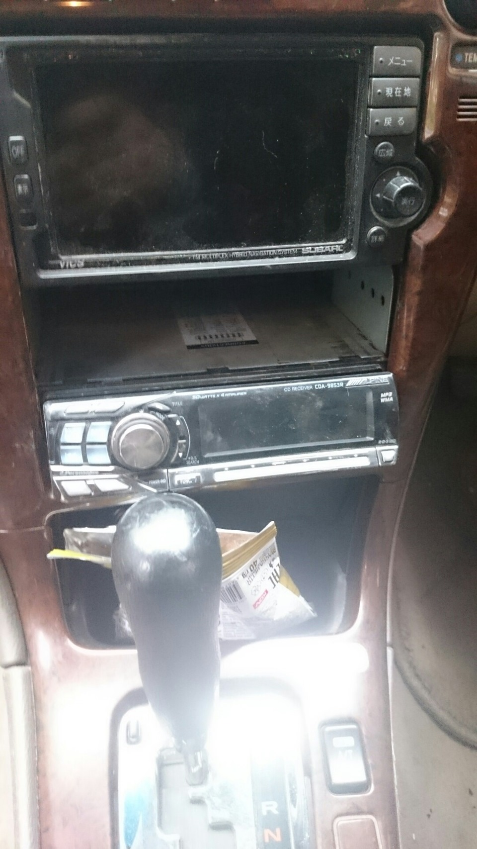 Установили alpine 9853 — DRIVE2