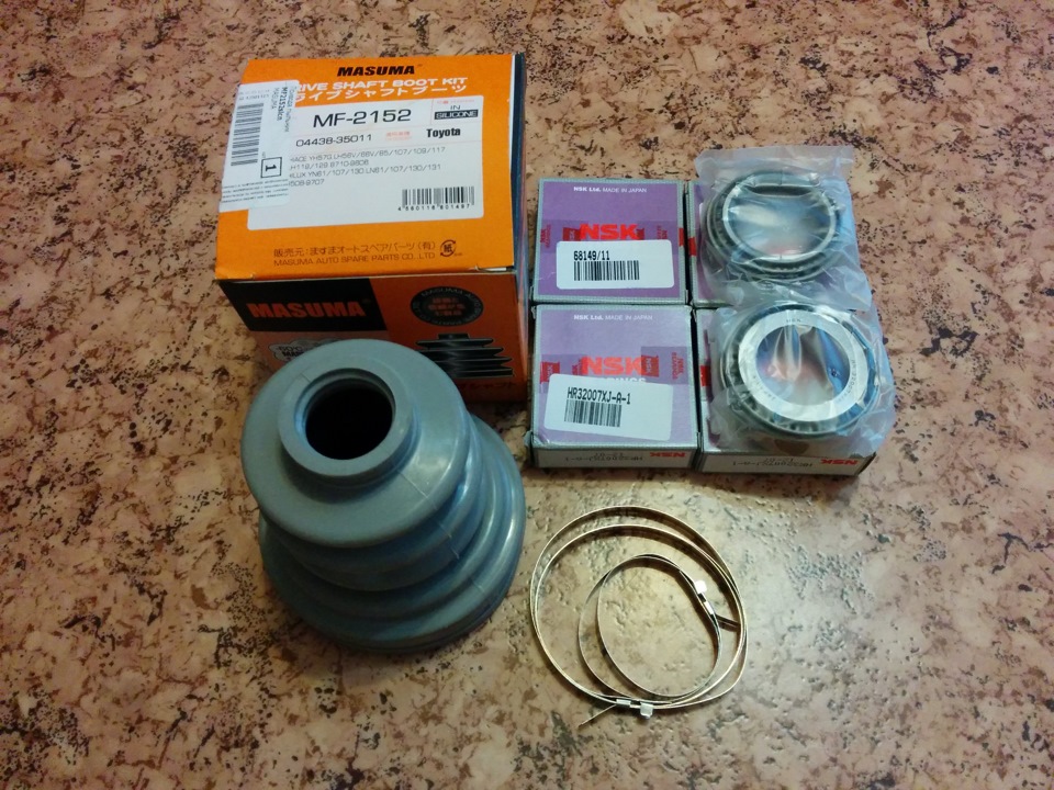 Ремонт подвески (17.02.16) — Toyota Crown (S140), 3 л, 1994 года ...