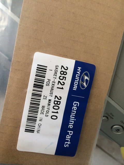 285212B010 Прокладка выпускного коллектора KIA HYUNDAI | Запчасти на DRIVE2